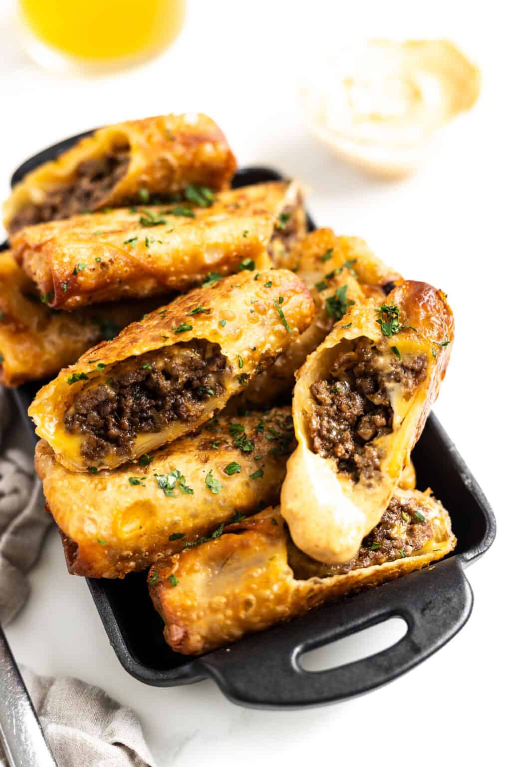 Cheeseburger Spring Rolls (Cheesecake Factory Copycat ...